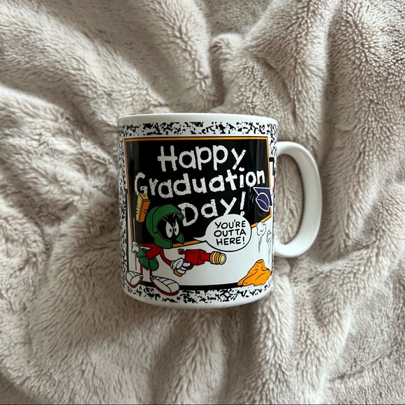Applause | Dining | Vintage Looney Tunes Graduation Mug | Poshmark